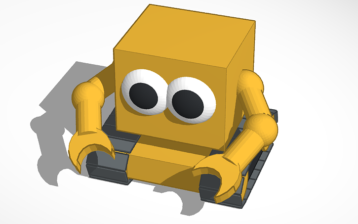 3D design Carrier Bot - Tinkercad