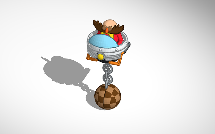3D design Dr eggman 1st boss - Tinkercad