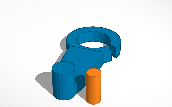 3D design Thomas Trackmaster replacement coupling connector - Tinkercad