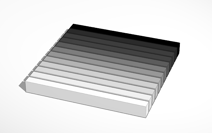 3d Design My First Gradient Tinkercad
