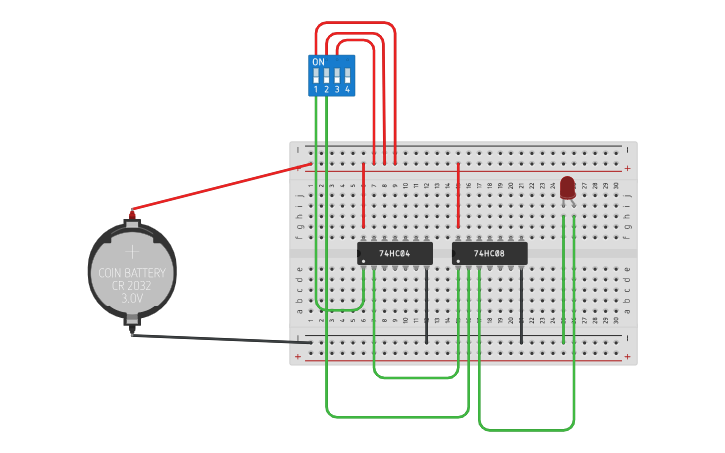 Circuit design Circuito 2 Trabalho 2 | Tinkercad