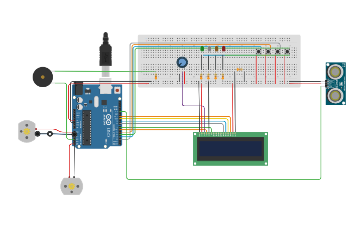 Circuit Design Final Project Robotics Tinkercad