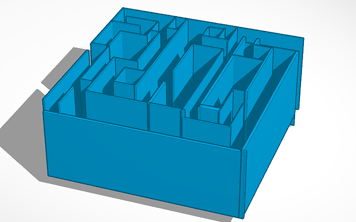 3D design Labyrinthe - Tinkercad