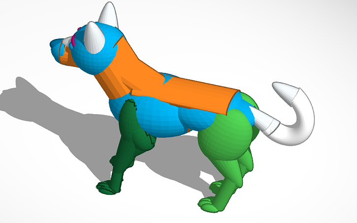 3D design DOG FIGURINE | Tinkercad