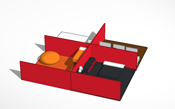 3D design Interior | Tinkercad