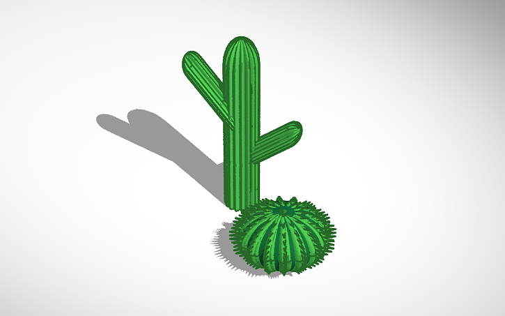 3D design Cactus - Tinkercad