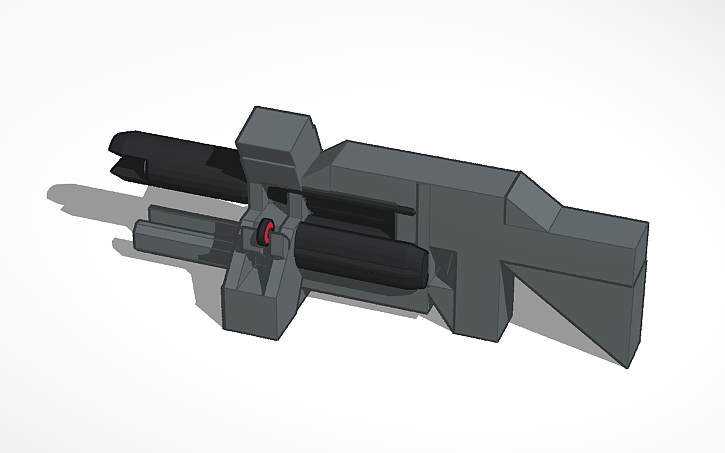 3D design GMOD pulse rifle | Tinkercad