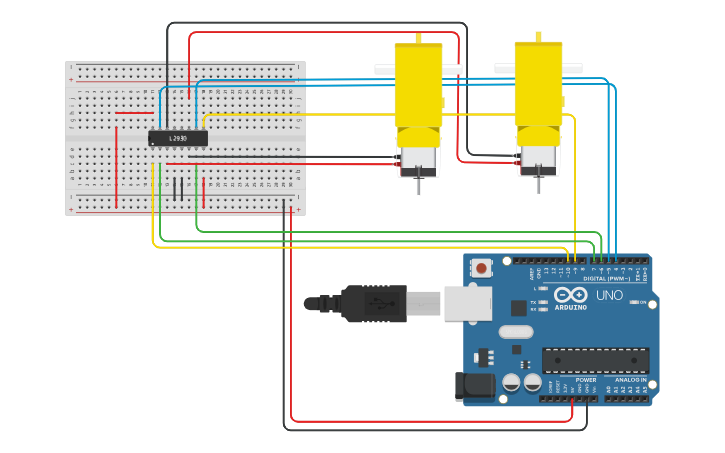 Circuit design 05_esc_dual_motor - Tinkercad