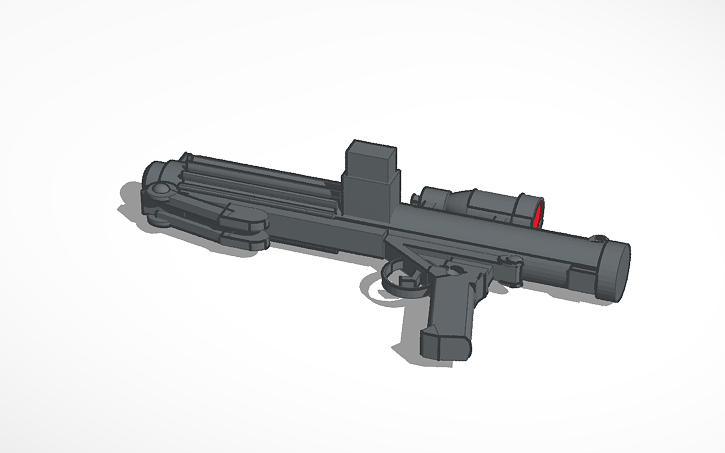 3D design StormTrooper Blaster - Tinkercad