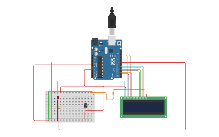Circuit Design 121120025 Michael Josua Sitinjak Tgd Tinkercad