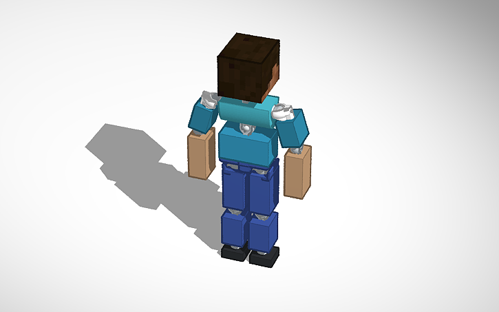 3D design minecraft figure | Tinkercad