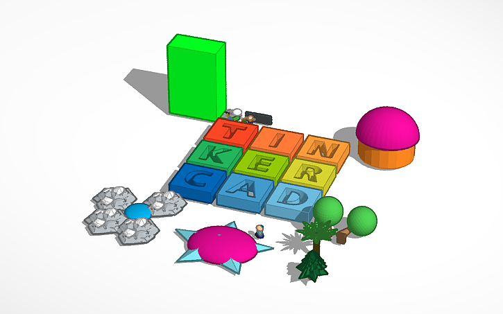 3D design landmark - Tinkercad