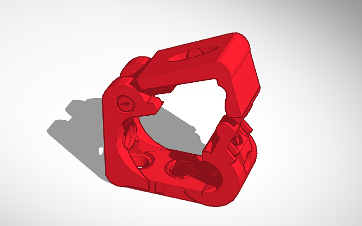 3D design final clip - closed | Tinkercad