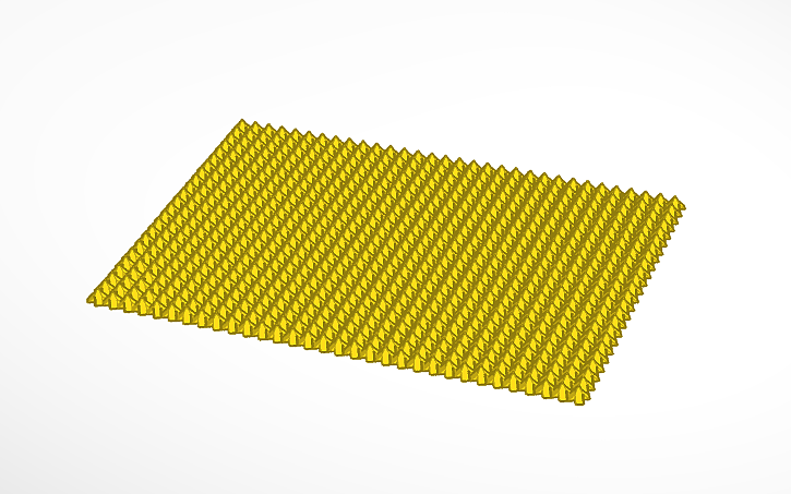 3D design Grip texture - Tinkercad