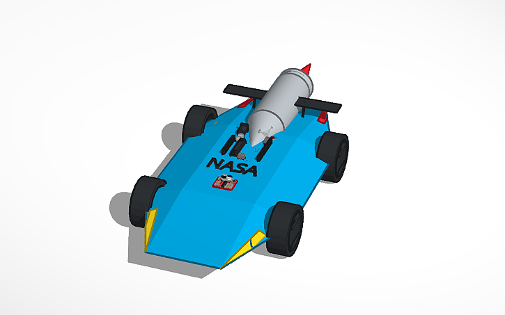 3D design NASA car4 - Tinkercad
