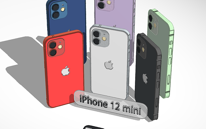 3D design Apple iPhone 12 mini | Tinkercad