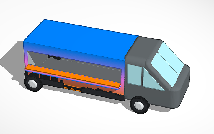 3D design Food truck (in progress) | Tinkercad