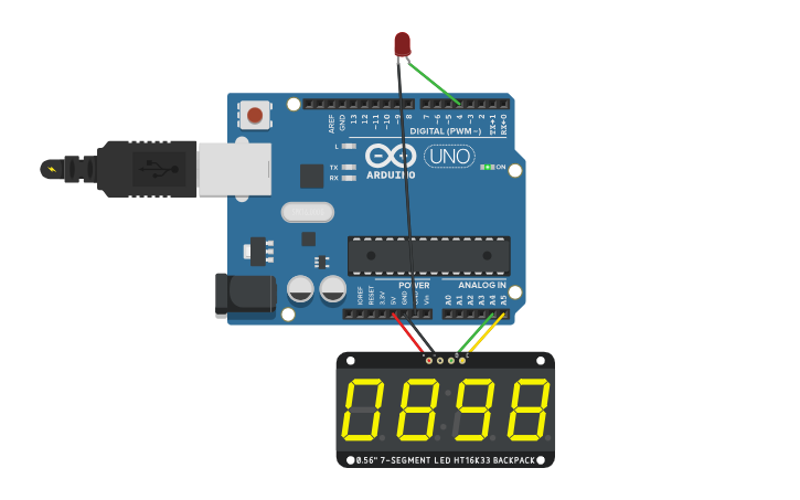 Circuit Design Timer Tinkercad