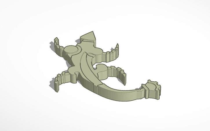 3D design Divine Beast Vah Rudania Emblem - Tinkercad