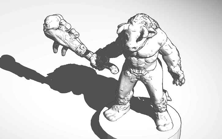 3D design Evil Goat - Tinkercad