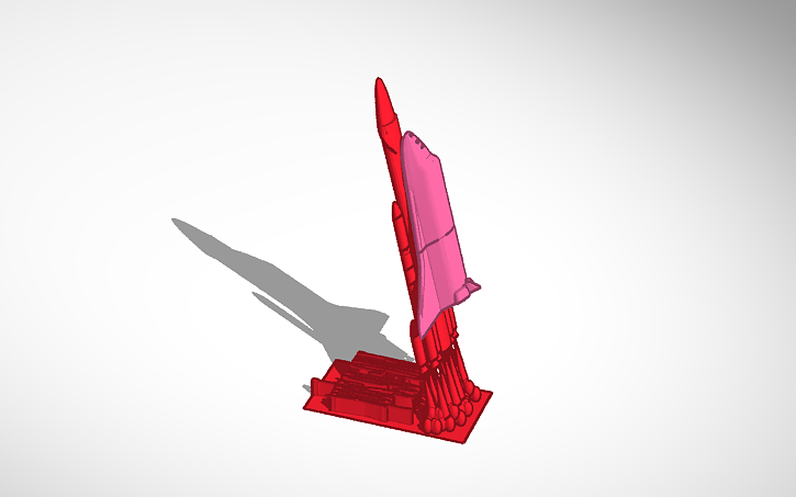 3D design Rocket - Tinkercad