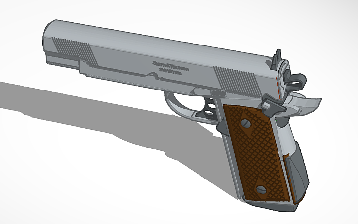3D design 1911 - Tinkercad