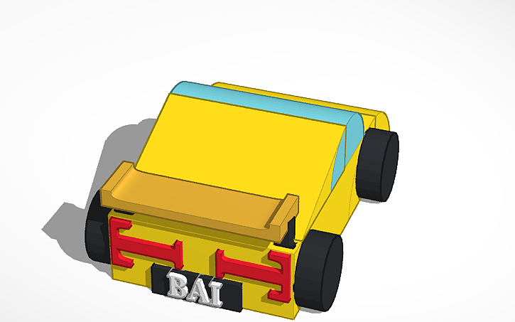 3d Design Sports Car Tinkercad