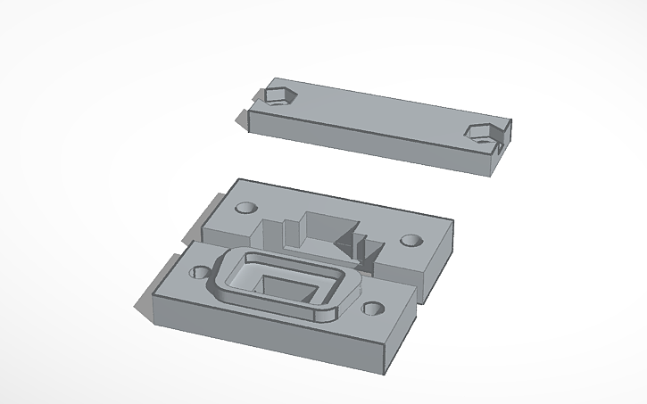 3D design K2 USB - Tinkercad