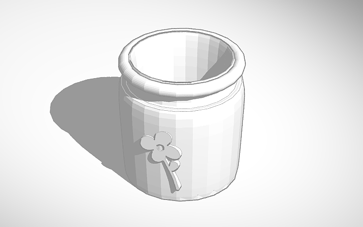 3D design Flower Vase | Tinkercad