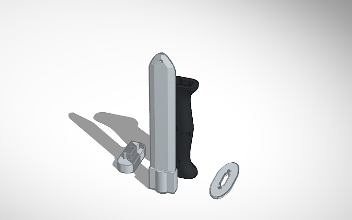 3D design Stage Knife (retractable blade and blood squirt function ...