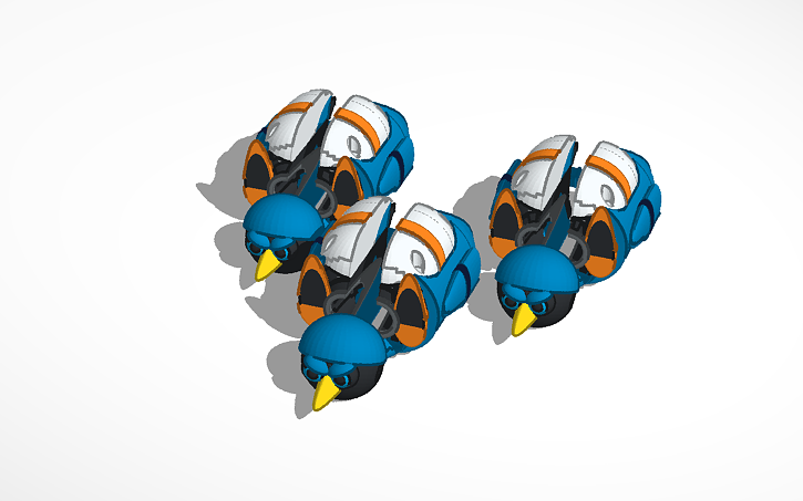 3D design Penguinator - Tinkercad