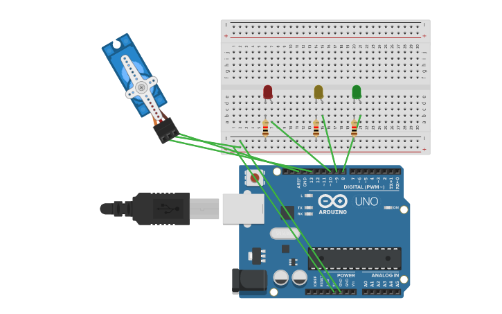 Circuit design 5.arduino - Tinkercad