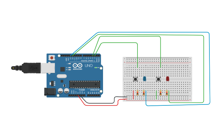 Circuit design week 7 lab 5 level 2 - Tinkercad