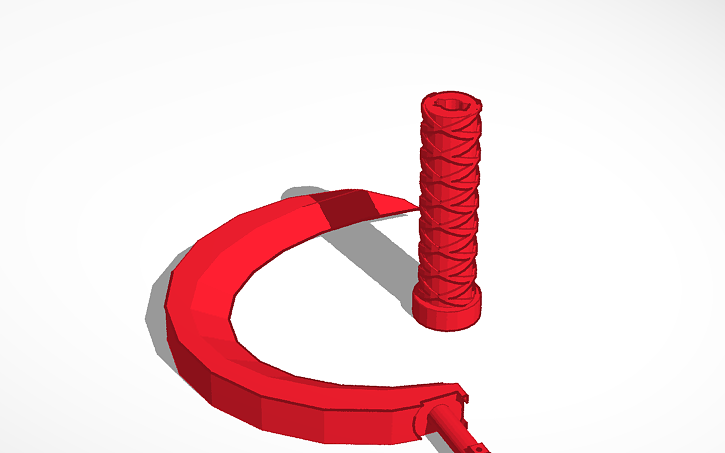 3d Design Interlocking Sickle Tinkercad