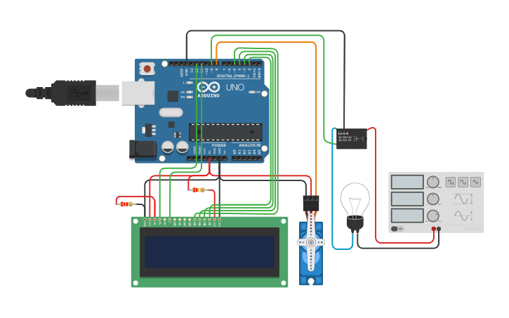Circuit design Bluetooth Control - Tinkercad
