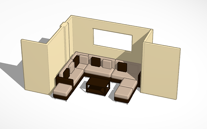 3d Design Sofa Tinkercad