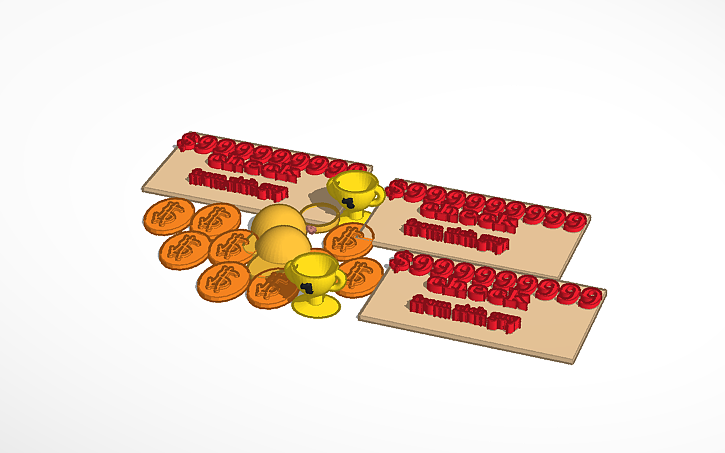 3D design moolah | Tinkercad