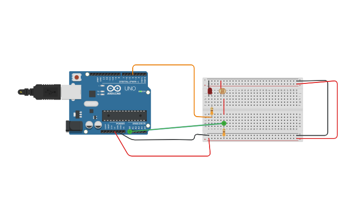 Circuit design Lesson 2 Light Sensor | Tinkercad