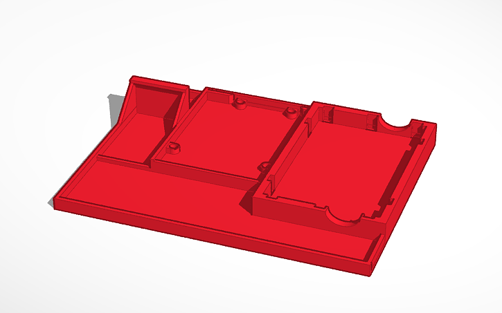 3D design Arduino UNO Project Holder BL - Tinkercad