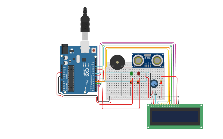Circuit Design Sensor Movimiento Tarea Tinkercad