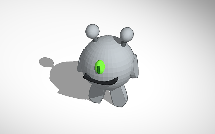 3D design Alien Kid - Tinkercad