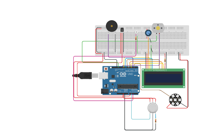 Circuit design iot proj adv final final | Tinkercad