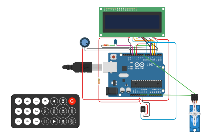 Circuit design IR SENSOR 1 - Tinkercad