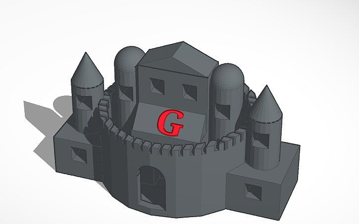 3D design Cole Gandy- My Castle | Tinkercad