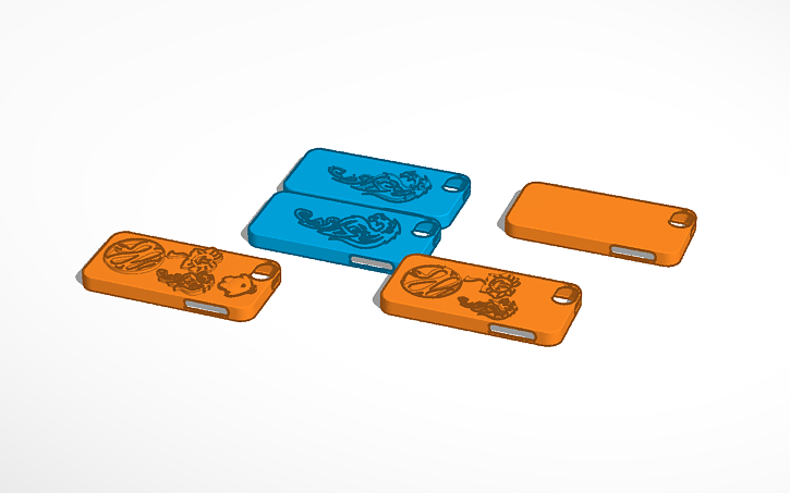 3D design phone case - Tinkercad