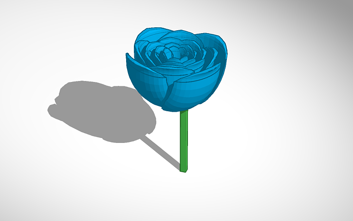 3D design Flower - Tinkercad