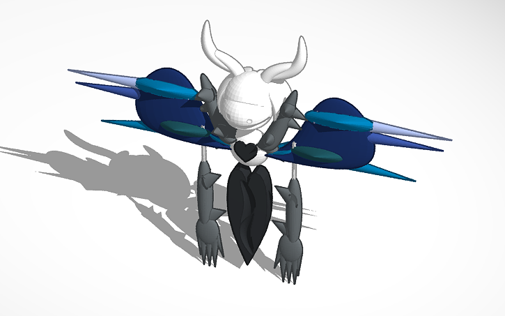 3D design asriel dreemurr undertale - Tinkercad