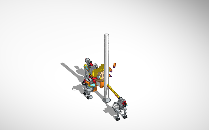 3D design battle of the beacon (part 7) | Tinkercad