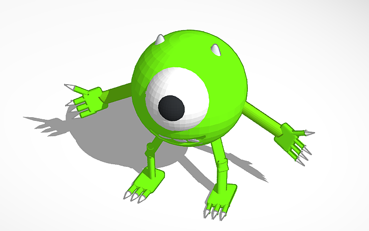 3D design Rodrigo Merino 23# mike wazowski | Tinkercad