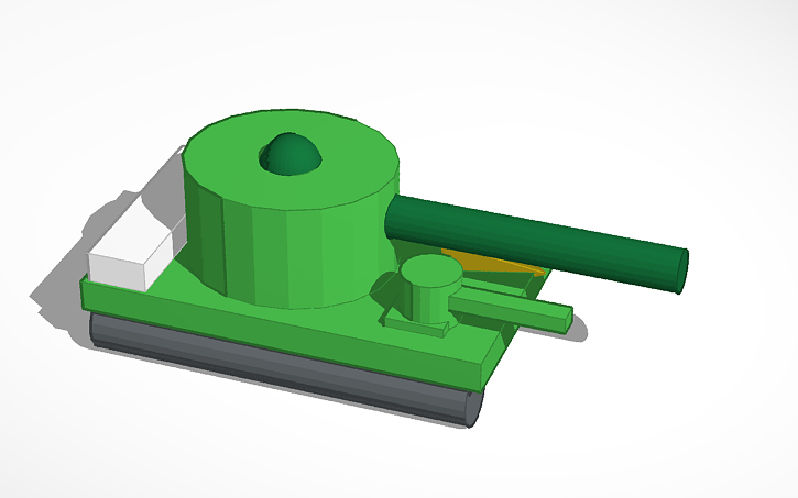 3d Design M28 Tank Tinkercad 